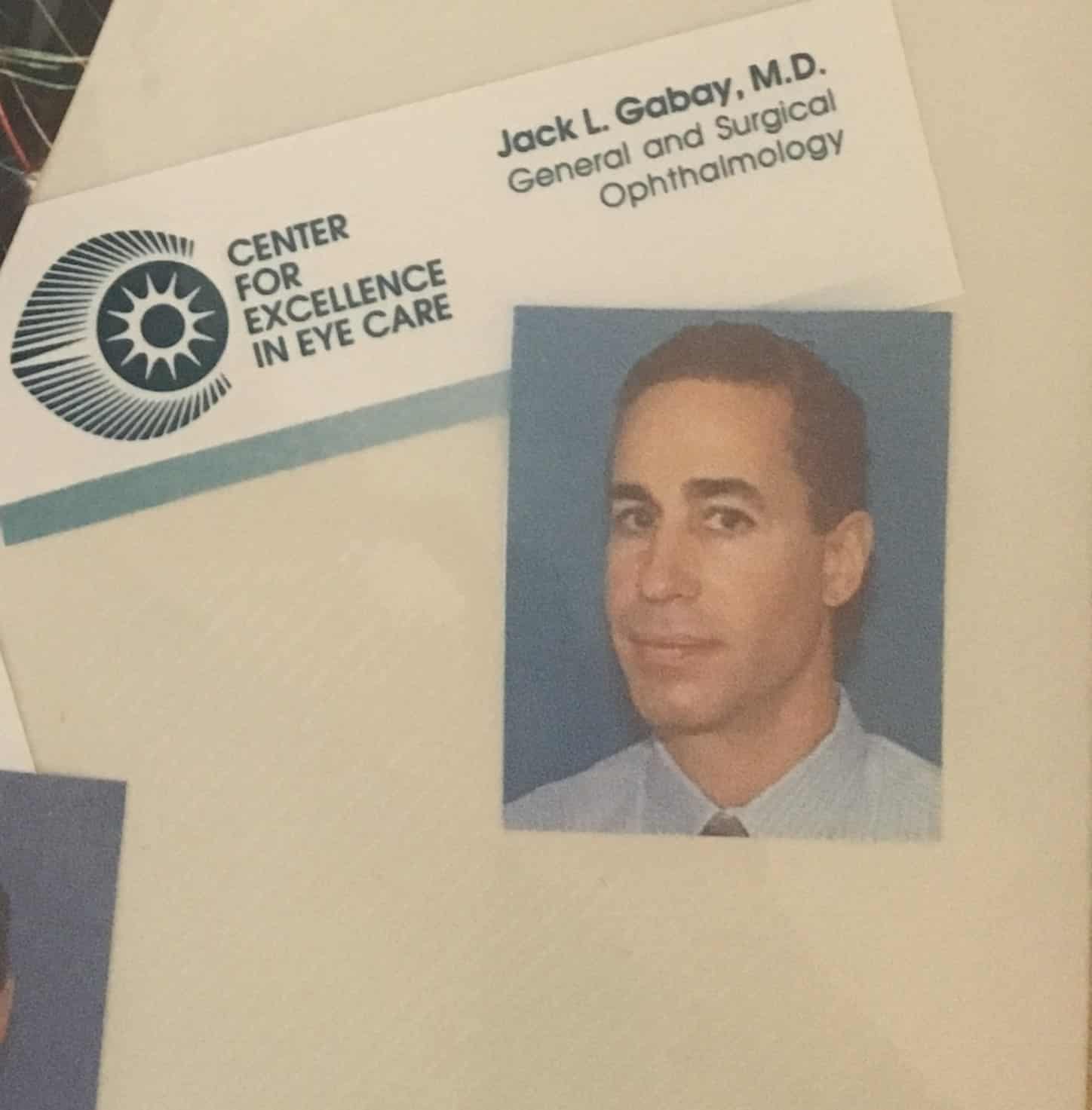 Thank You for 23 Years: Dr. Jack Gabay Retires From The Center for ...